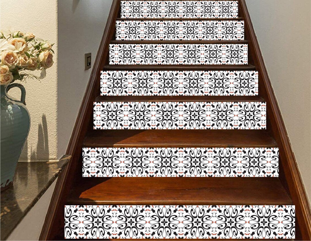 Pack of 10 Stair Riser Decals Stickers for Stairs Decorative - Etsy