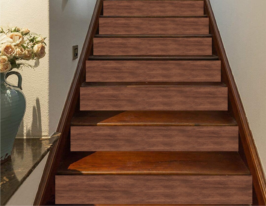 Stair Riser Decals Peel and Stick Removable Strip Self Adhesive Stair ...