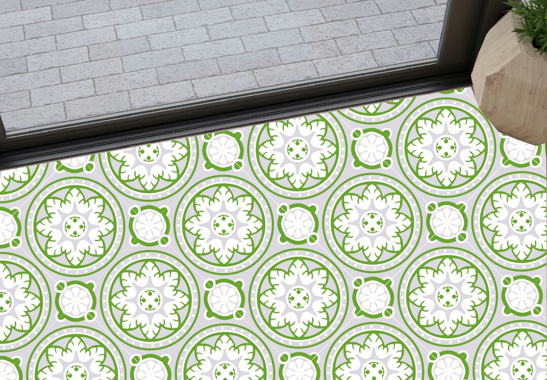 Tile Stickers for Kitchens Bathrooms Floor Backsplash Fireplace Shower ...