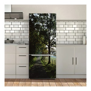 Fridge Wrap Refrigerator Wrap Vinyl Decorative Fridge Decals Kitchen ...
