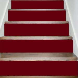Stair Riser Decals Vinyl Self Adhesive Easy to Trim Removable DIY Peel ...