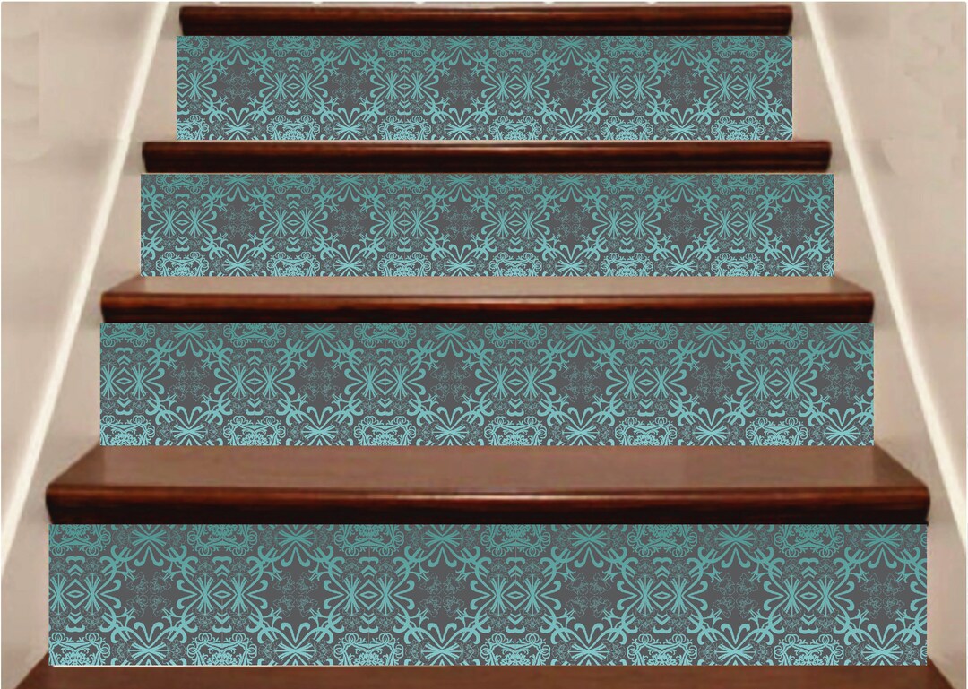 Stair Riser Decals Peel and Stick Removable Strip Self Adhesive Stair ...