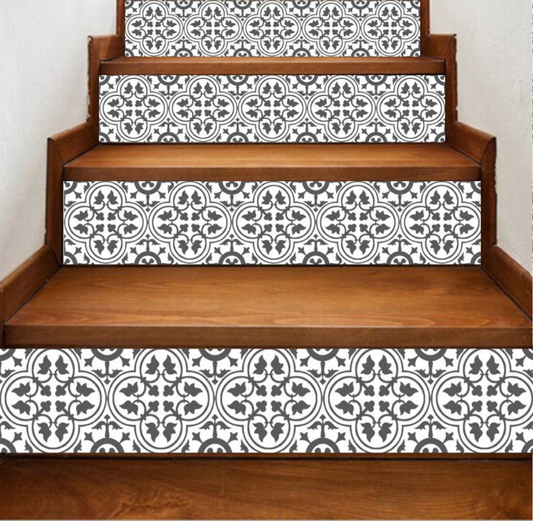 Pack X 5 Stair Riser Decals Peel and Stick Removable Strip Self ...