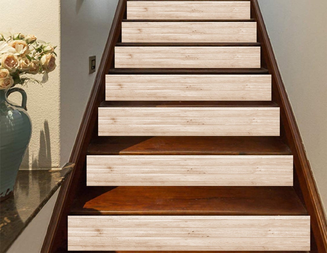 Pack X 10 Stair Riser Decals Peel and Stick Removable Strip Self ...