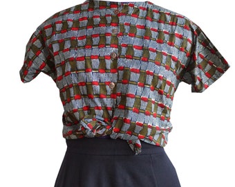 Kitenge shirt | Etsy