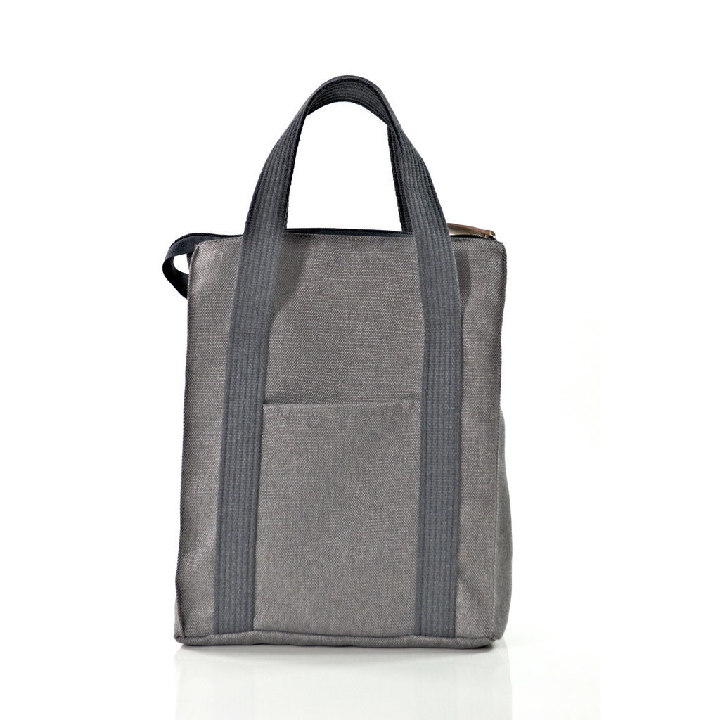 Light Gray Lunchbag Insulated Bag for Lunch Business Lunch Bag Made to ...