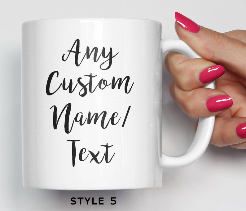 Custom Name Mug Name Mug Personalized Mug With Name Gift | Etsy