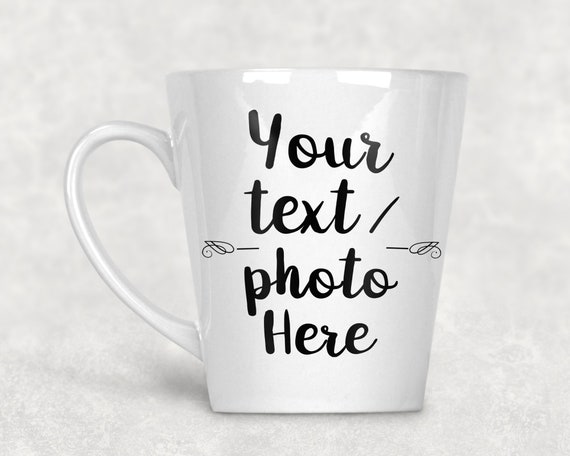 Custom Latte Mug Latte Mug Personalized Latte Mug Latte | Etsy