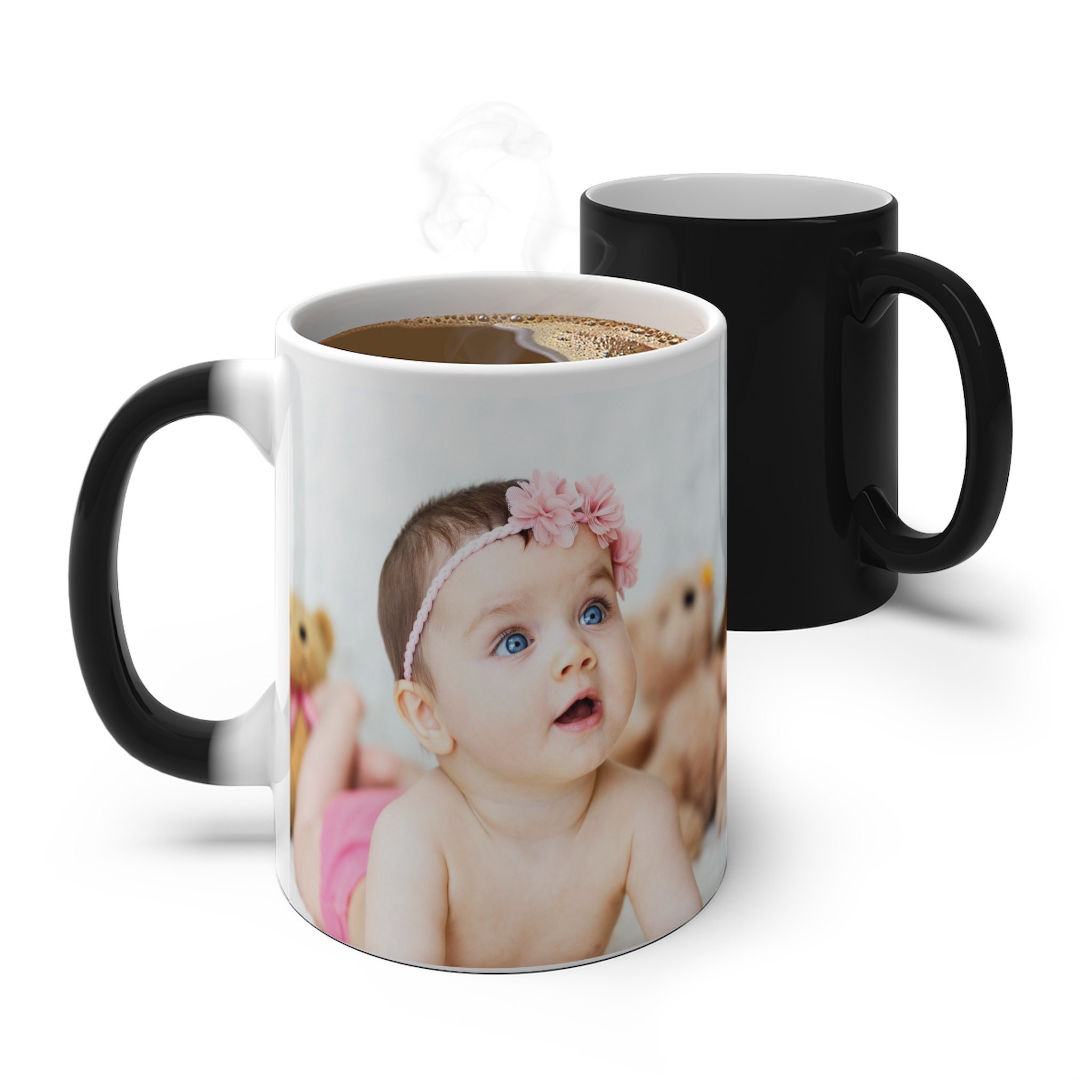 Color Changing Mug Photo Magic Mug Fathers Day Mug Custom - Etsy