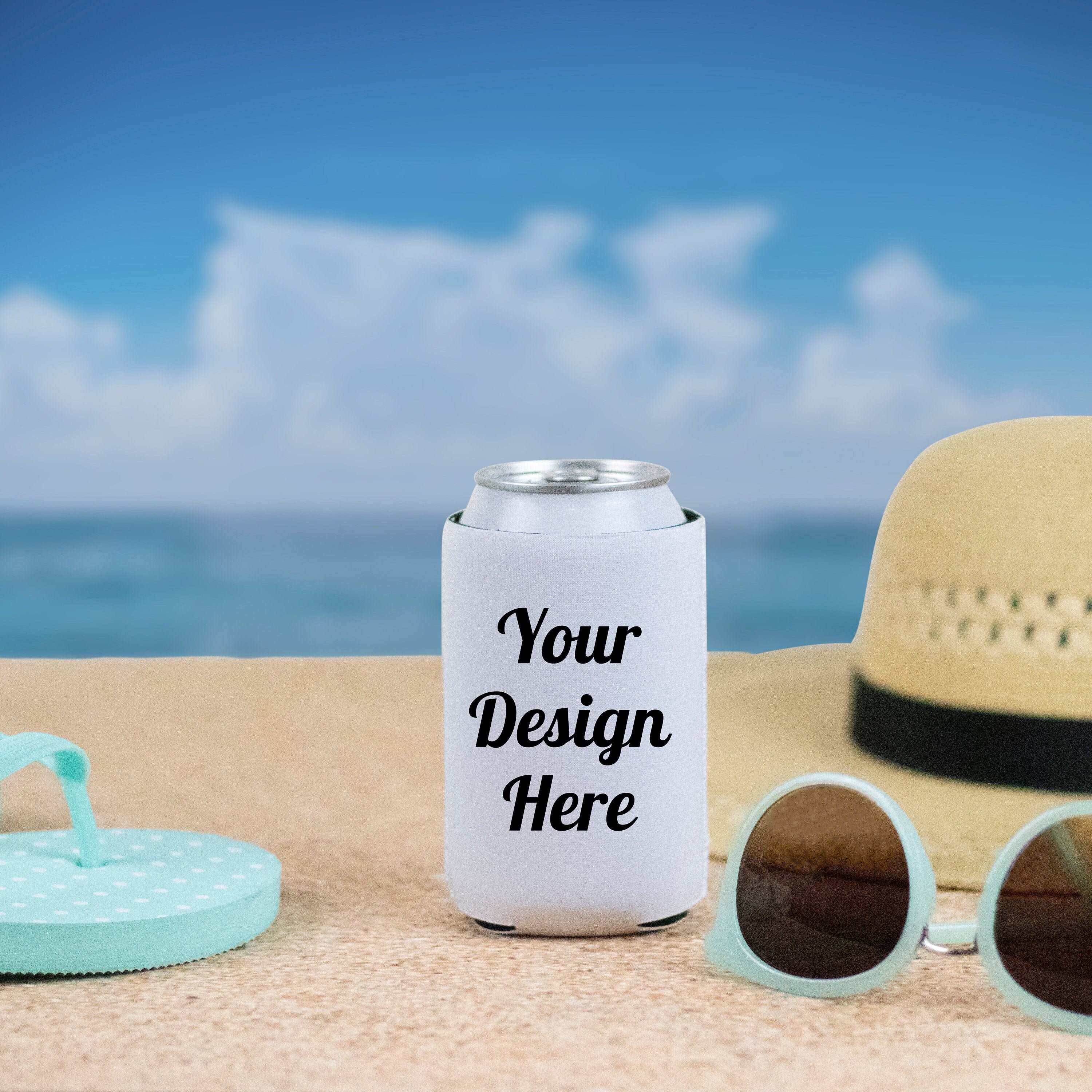 Custom Can Cooler Personalized Can Cooler Custom Favor | Etsy