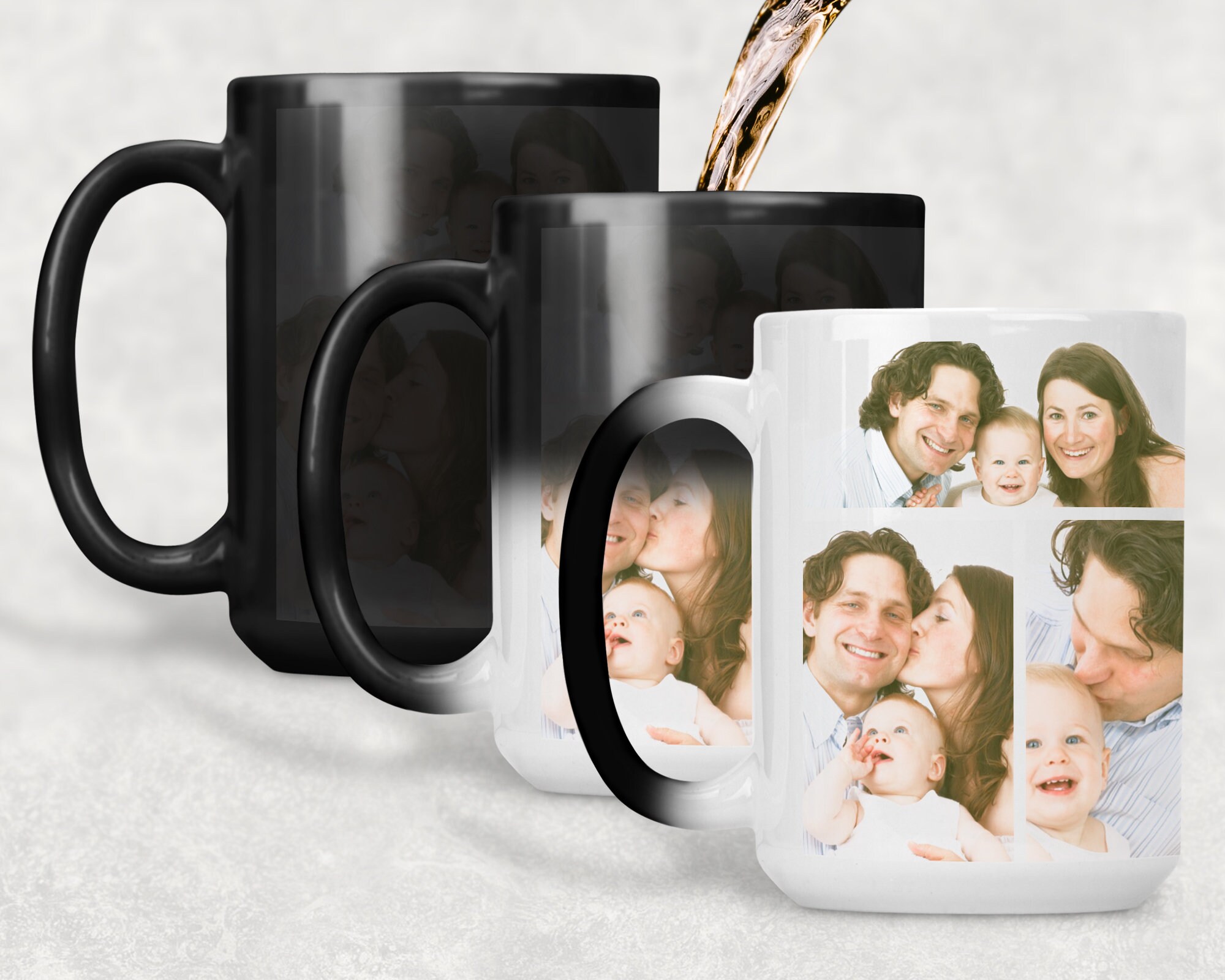 Color Changing Mug Photo Magic Mug Fathers Day Mug Custom - Etsy