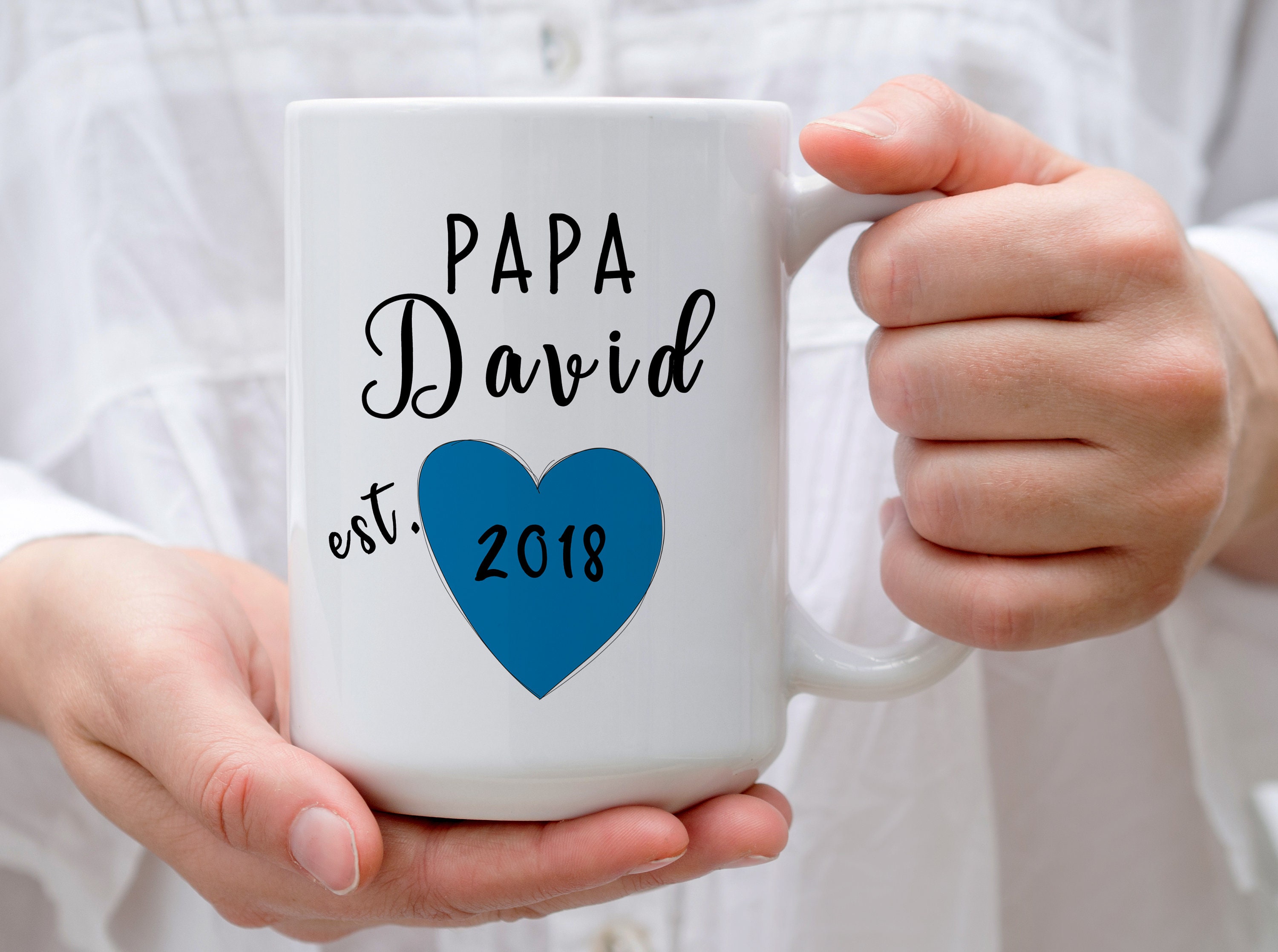 Personalized Pregnancy Announcement Mug Expecting Mom Gift - Etsy UK