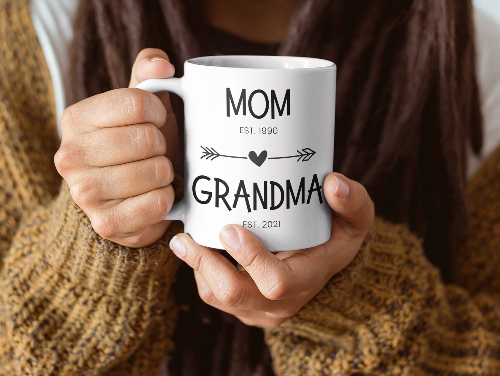 Pregnancy Announcement Future Grandma Gift MomMom Again Grandma Again ...