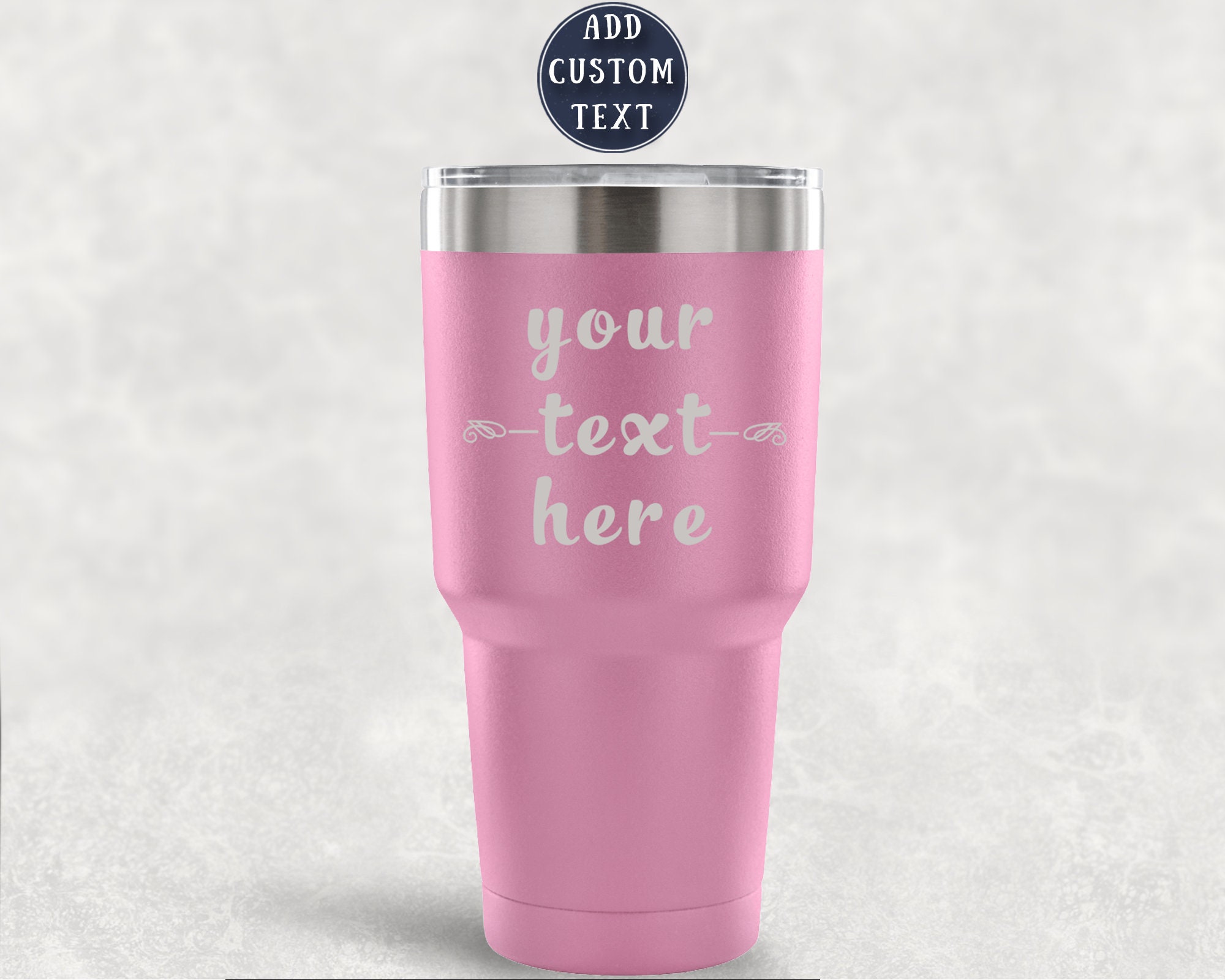 Personalized Tumbler Stainless Steel Tumbler Custom Tumbler - Etsy