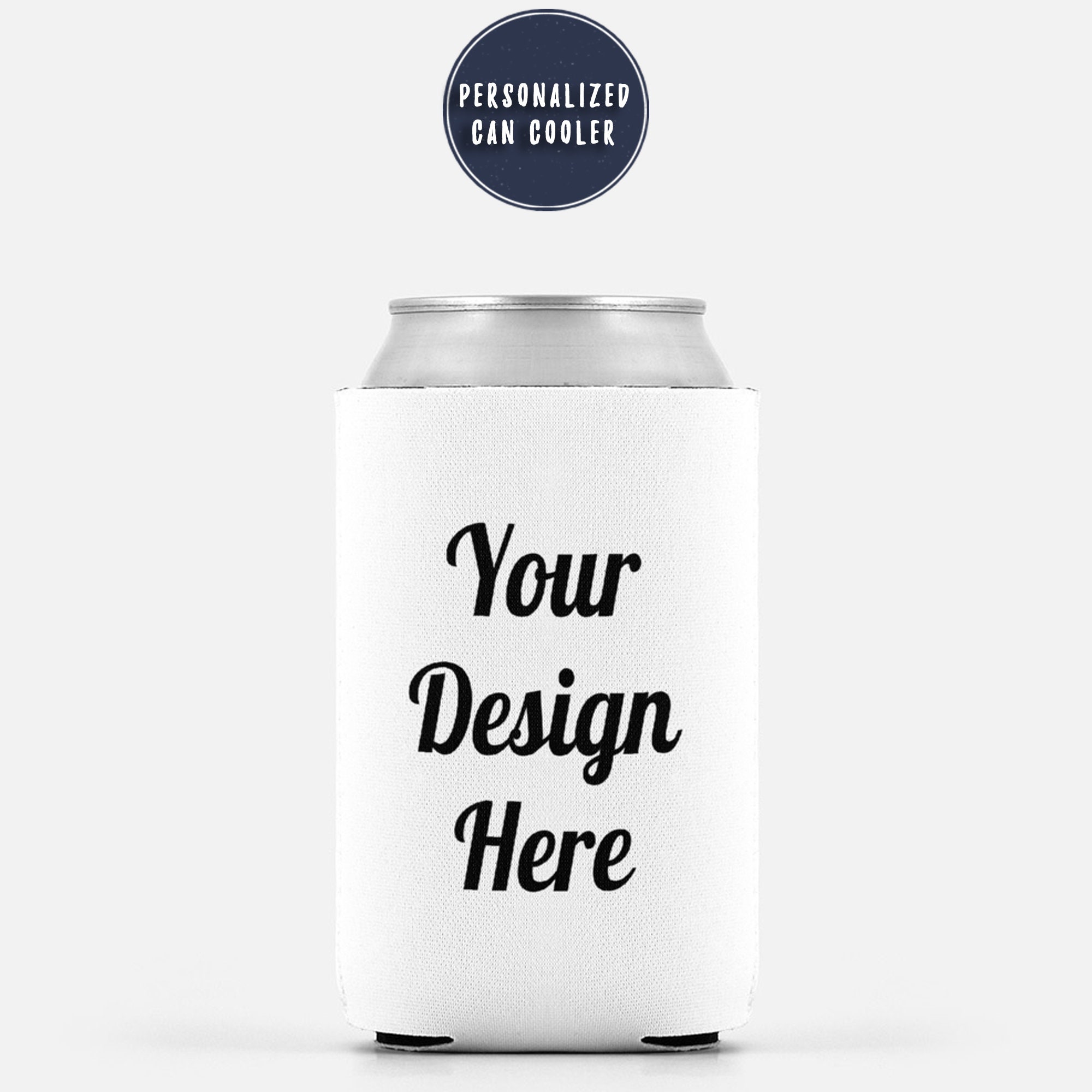 Custom Can Cooler Personalized Can Cooler Custom Favor | Etsy