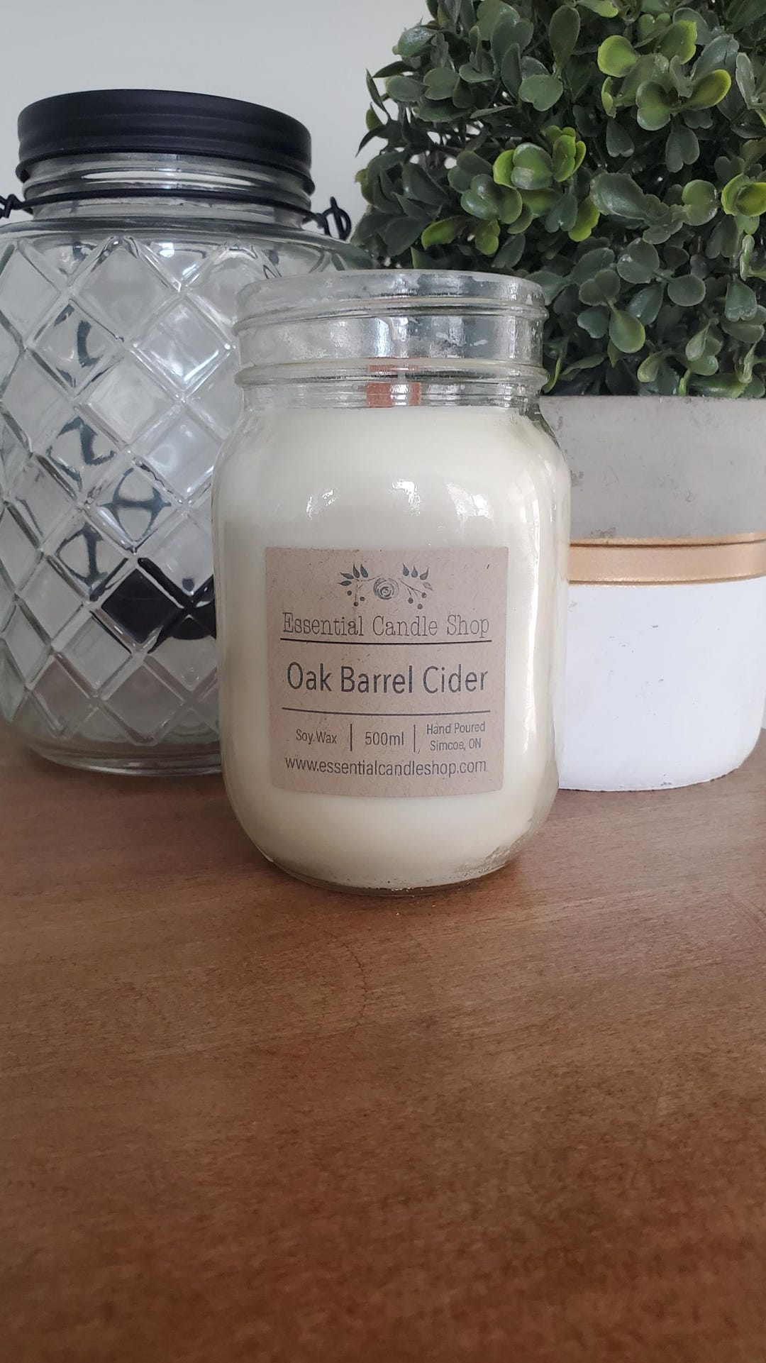 Oak Barrel Cider Soy Candles 500ml - Etsy