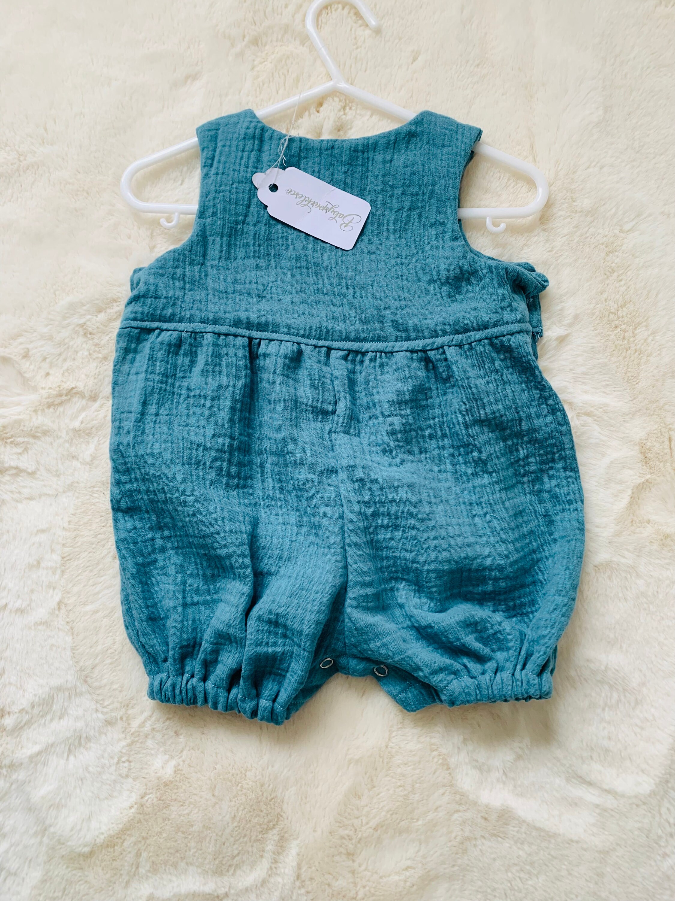 Baby Girl Romper, Baby Girl Outfit, Baby Muslin Romper, Baby Summer ...