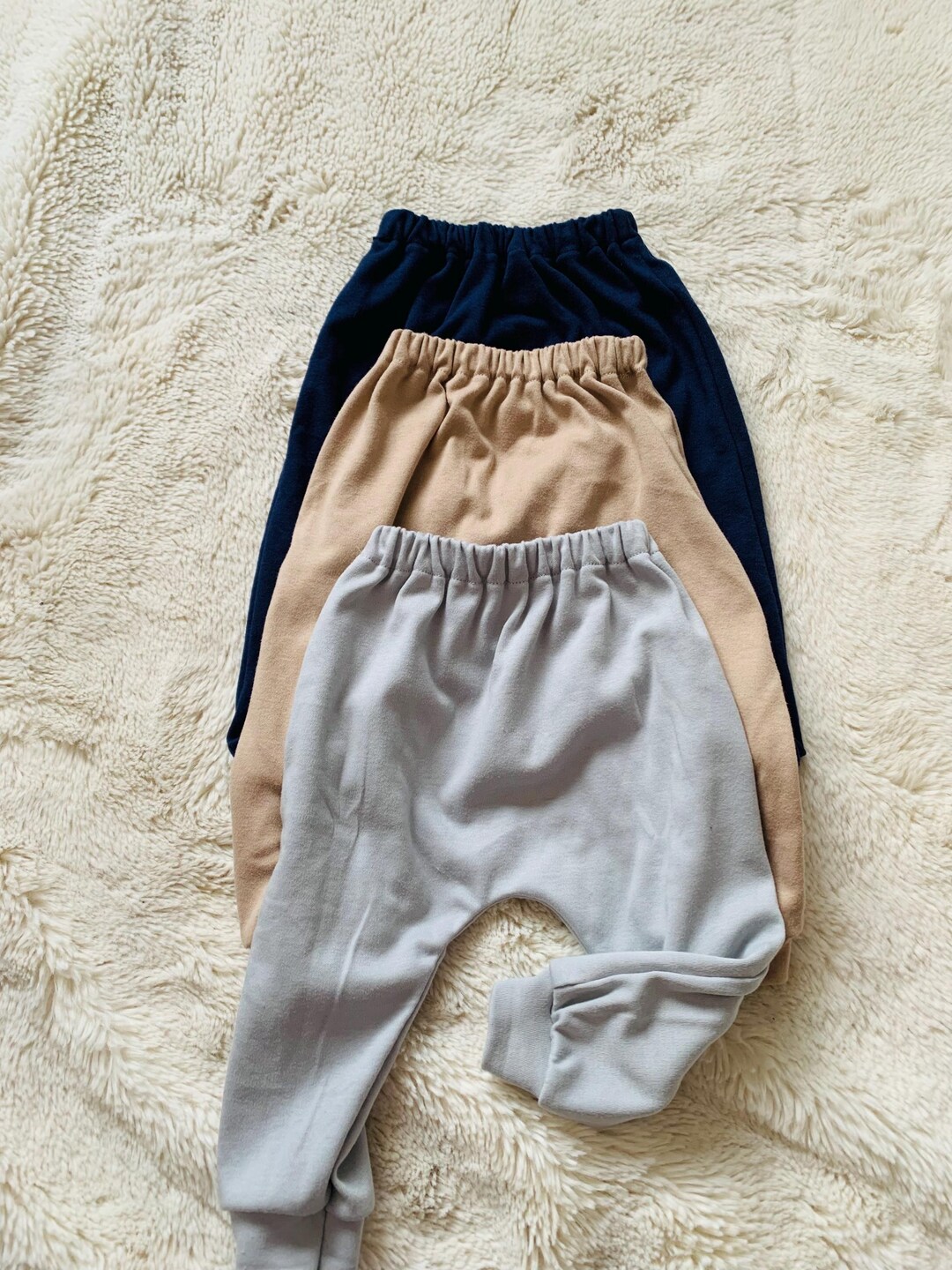 Baby Soft Jersey Pants, Baby Leggings, Baby Jersey Trousers, Baby Cosy ...