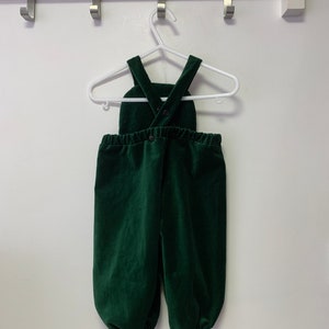 Baby Velvet Dungarees, Unisex Baby Outfit, Baby Velvet Romper, Newborn ...