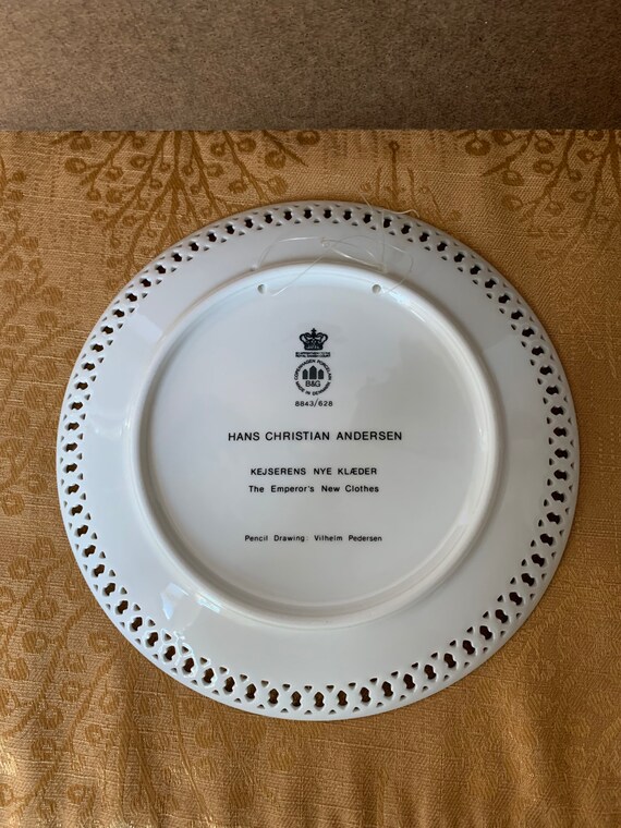 Copenhagen Porcelain Hans Christen Anderson Fairytale Pencil Drawing ...