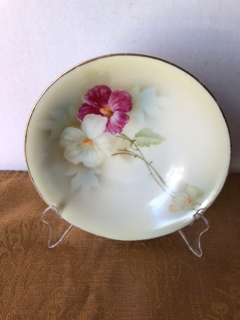 Prov Saxe ES Germany Floral Berry Dishes - Etsy
