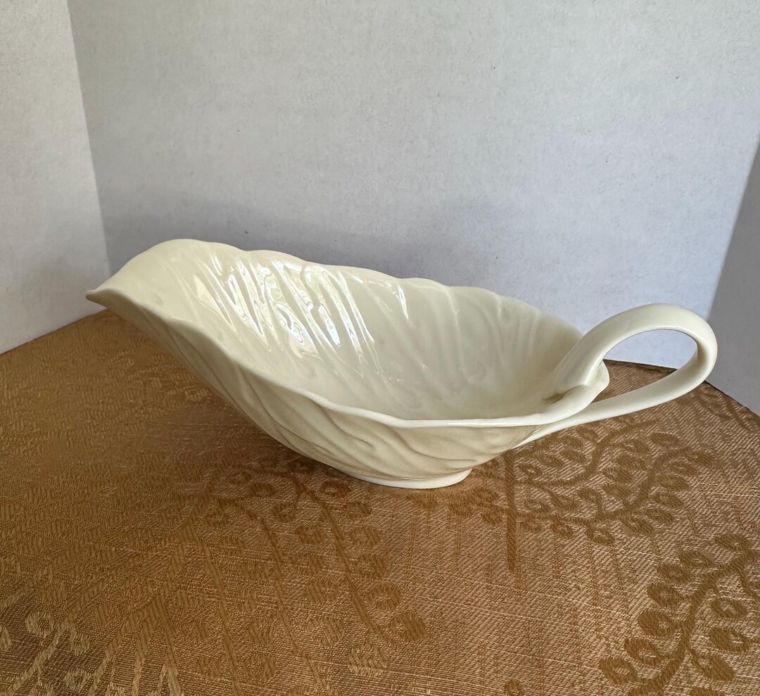 Lenox Cabbage Leaf Gravy Boat - Etsy