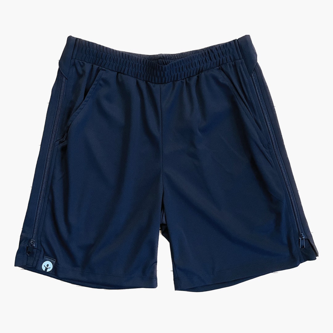 Adaptive Shorts, Men/women, Lightweight, Zipper Shorts, Post Surgery ...