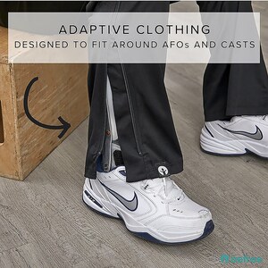 Adaptive Pants, Men/women, Lightweight, Post Surgery-recovery, Tear ...