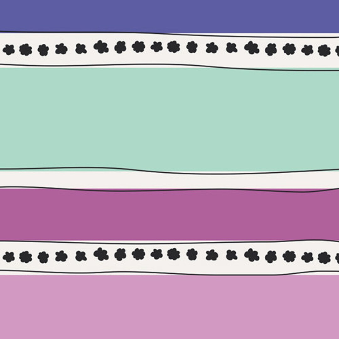 Mobius Stripe Cool From Geometric Bliss for AGF Fabric by - Etsy