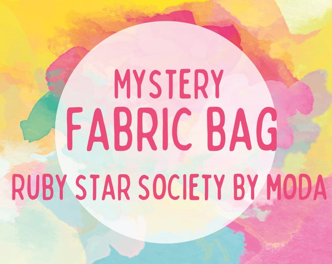Ruby Star Society by Moda Fabric Mystery Bag - Etsy