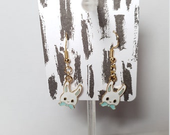 Alice in Wonderland Ace of Hearts Dangle Earrings - Etsy