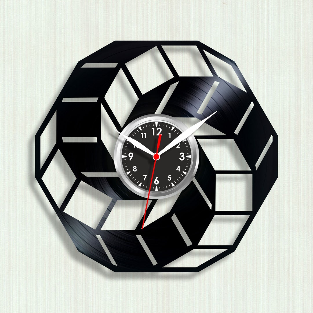 Reloj de pared moderno impresión geométrica adornos abstractos - Etsy ...