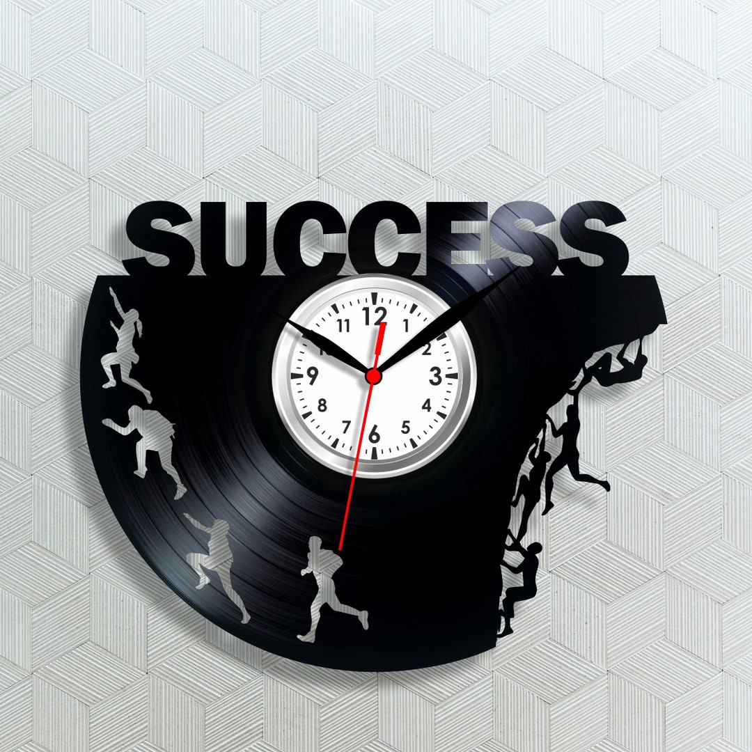 Success Clock Record Clock Rock Climbing Rock Climbing Party - Etsy