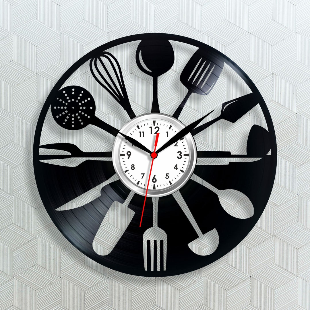 Kitchen Clock Clock for Cook Home Clock Kitchen Decor Gifts for ...