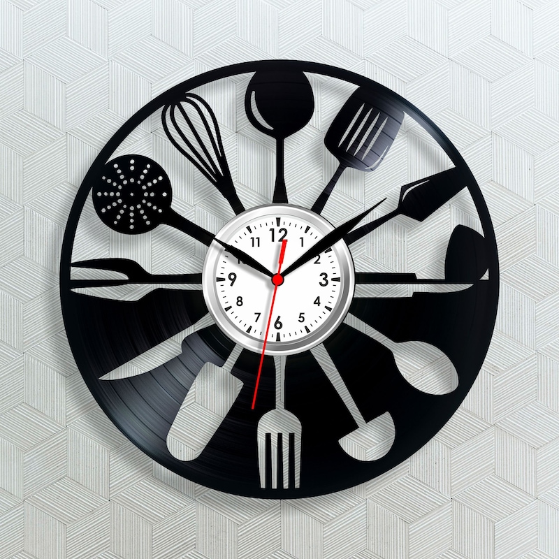 Kitchen Clock - Etsy