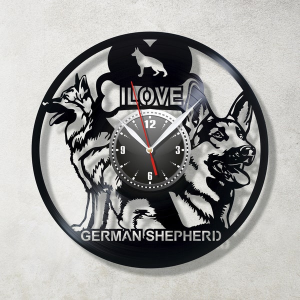 Dog Clock - Etsy