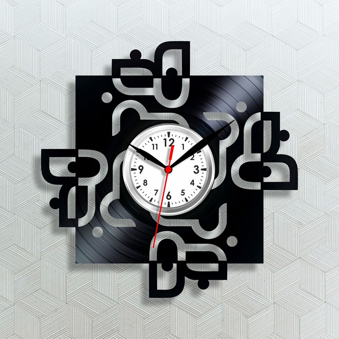 Ornamentos abstractos reloj de la ilusión reloj de la ilusión - Etsy España