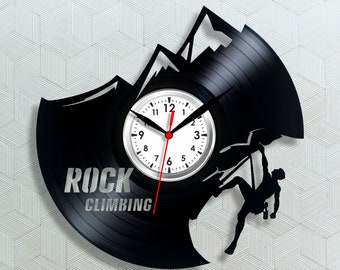 Mountain Climbing Wall Clock - Etsy