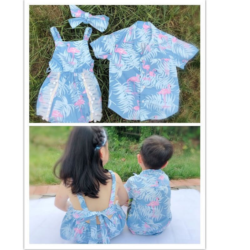 Twin Baby Boy and Girl Matching Outfits - Etsy