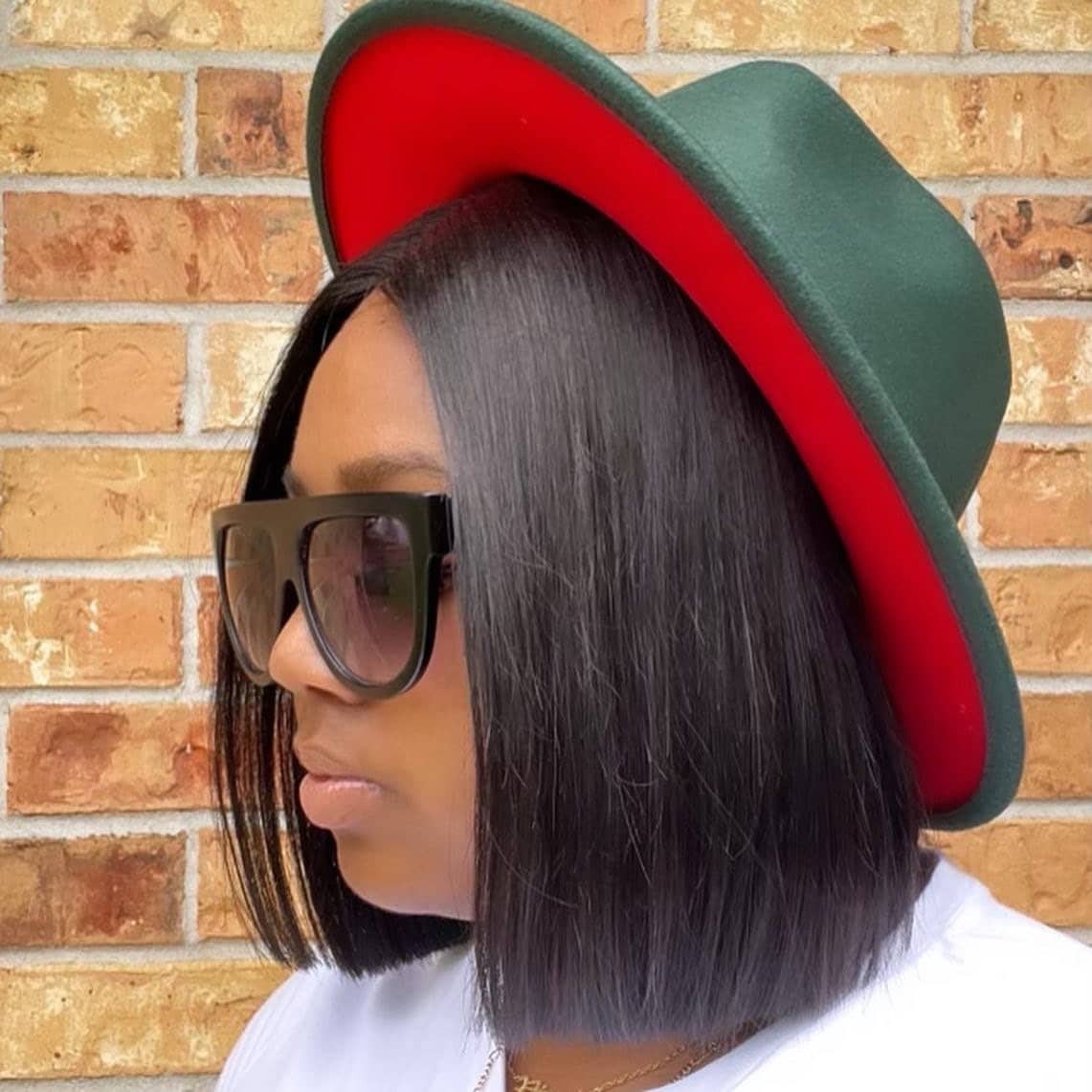 Red Bottom Fedora - Etsy