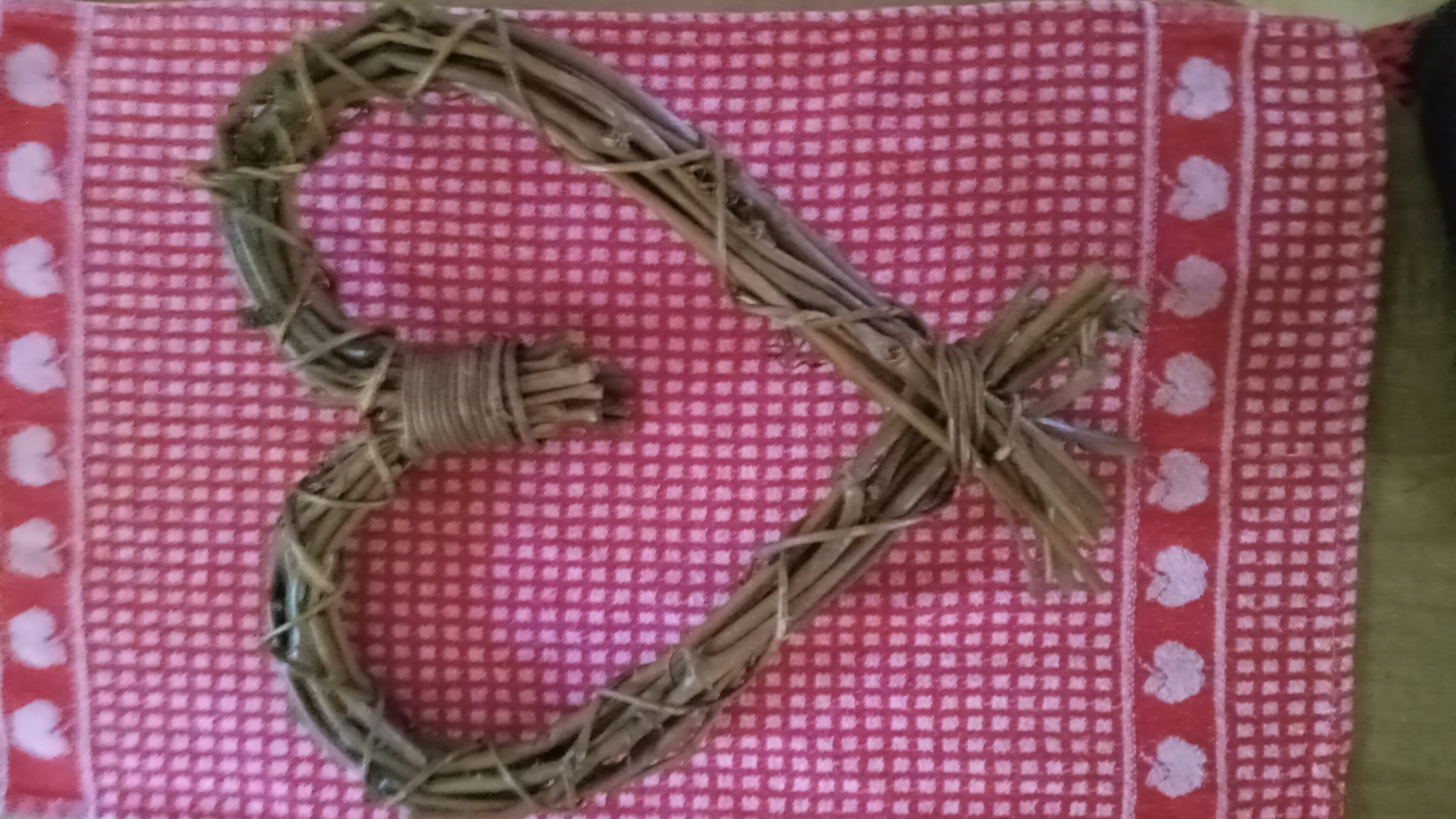 Vtg. Grapevine Heart Wreath - Etsy