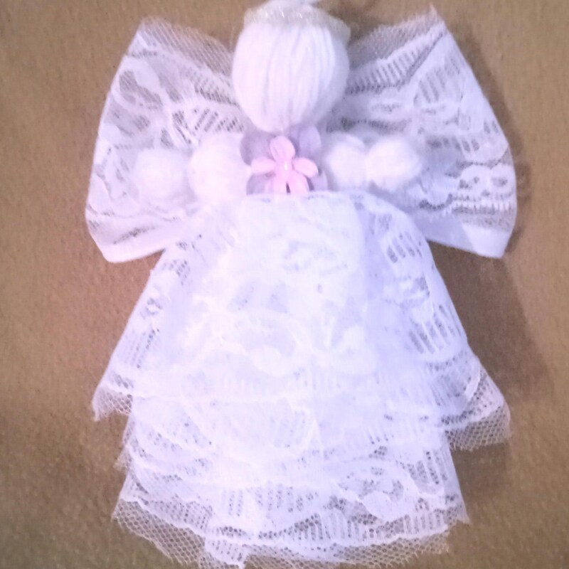 Lace Angel Ornament - Etsy