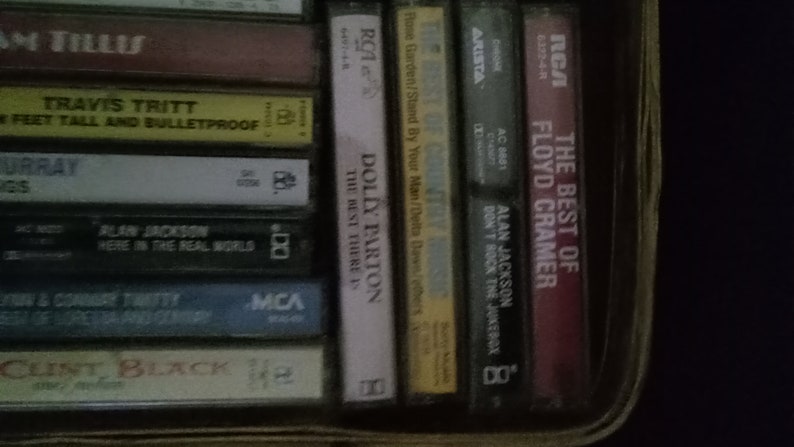 14 Country Music Cassette Tapes - Etsy