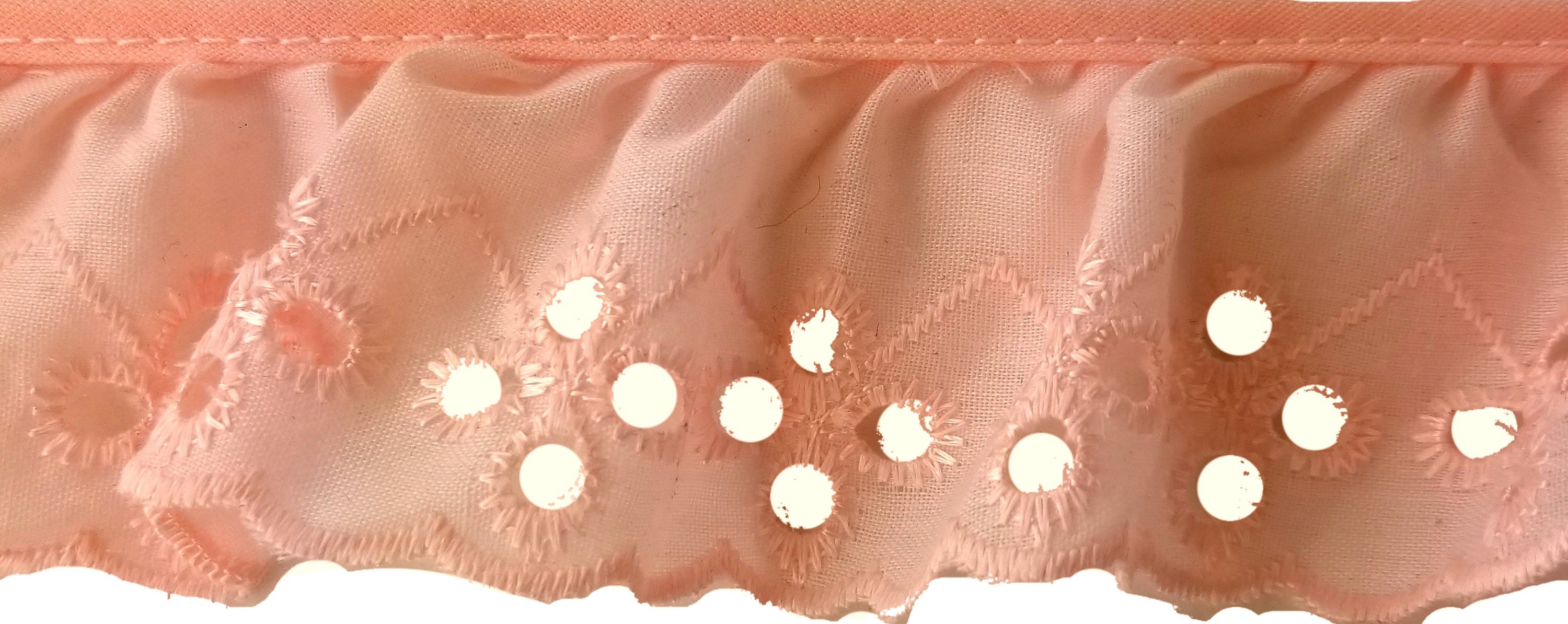 2 Ruffled Eyelet Available in 1 3 5 10 and 36 Yard - Etsy