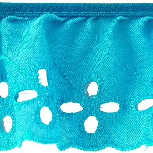2" Ruffled Eyelet, Available in 1, 3, 5, 10 and 36 Yard Pieces, FREE ...
