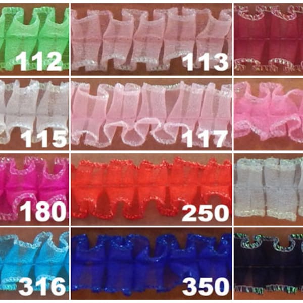 Pleated Organza - Etsy