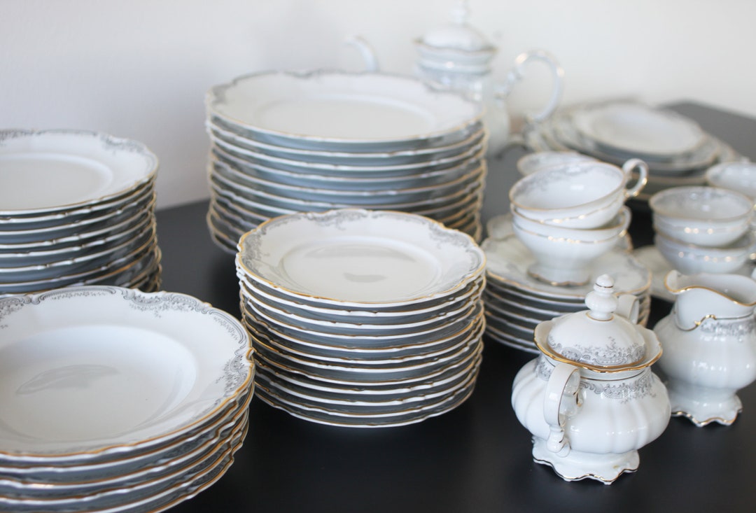 Tableware "sylvia 1814" by Hutschenreuther - Etsy