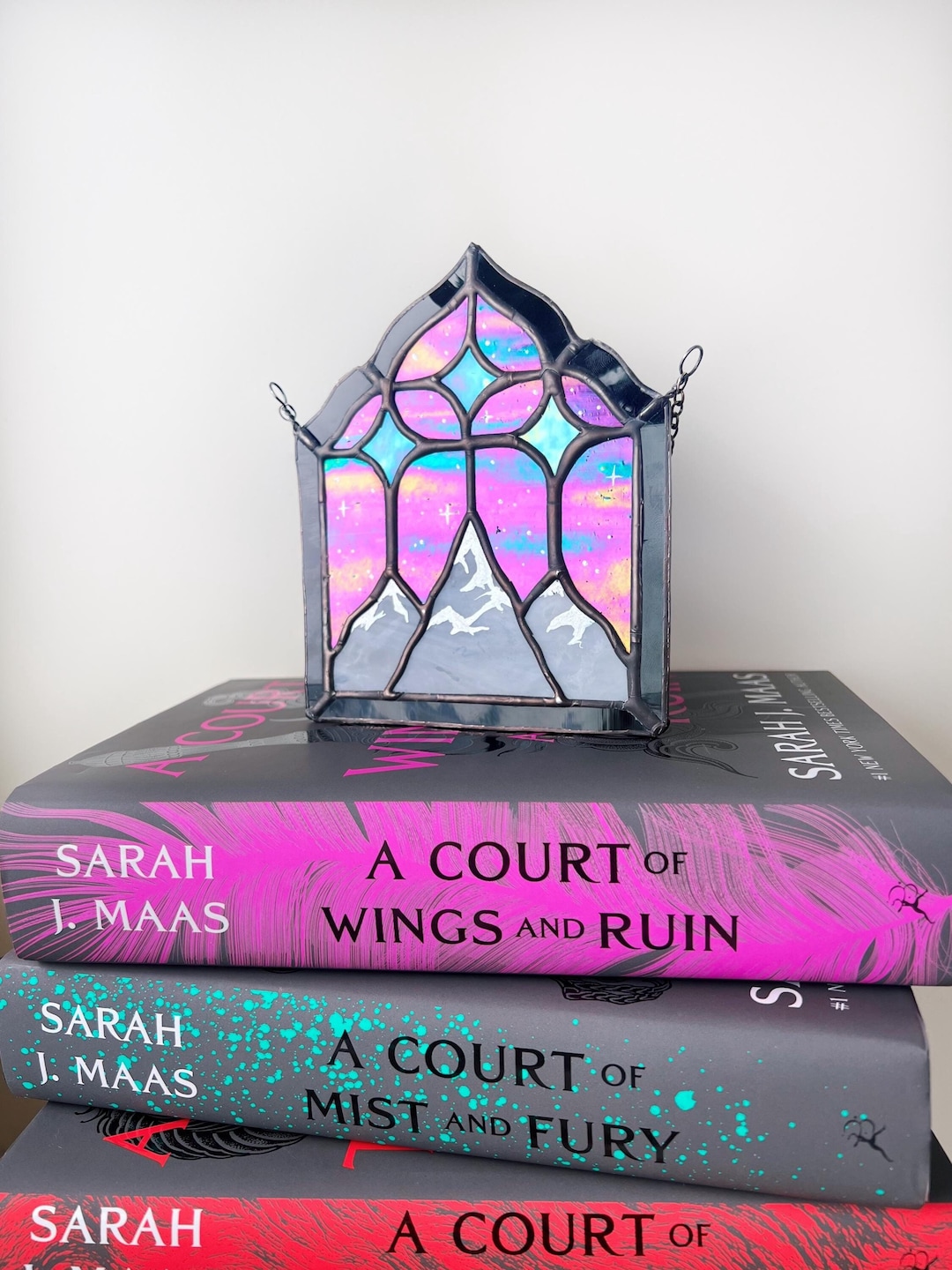 Night Court Stained Glass Panel, Acotar Inspired Stained Glass Window ...