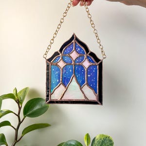 Night Court Stained Glass Panel, Acotar Inspired Stained Glass Window ...