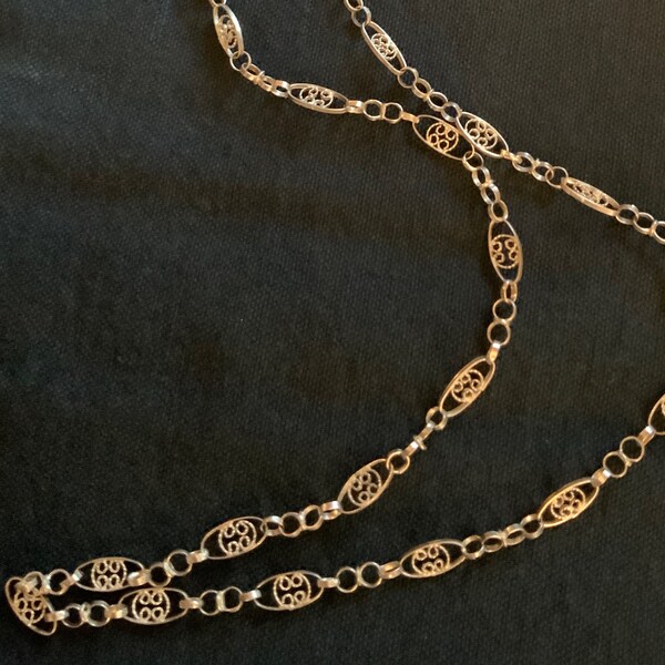 Filigree Necklace - Etsy